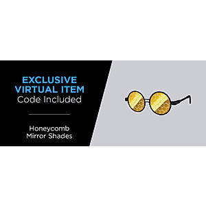 Roblox Avatar Shop Series Collection - Just Bee Yourself + Rainbow Robloxian Raver Bundle [Includes 2 Exclusive Virtual Items]