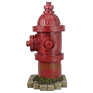 Design Toscano Dog's Second Best Friend Fire Hydrant Statue Small