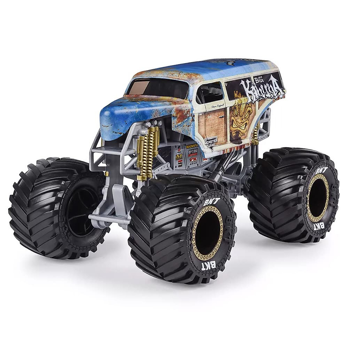 Monster Jam, Official Big Kahuna Monster Truck, Die-Cast Vehicle, 1:24 Scale