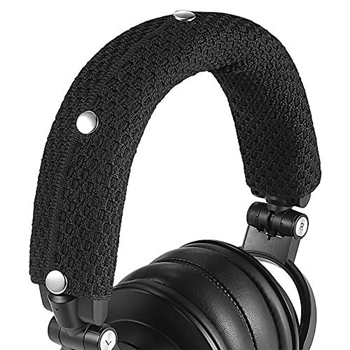 Replacement Earpads and Headband Cover for Audio Technica ATH M50X/M40X, HyperX Cloud/Alpha Series, Steelseries Arctis, Turtle Beach Stealth earpads Replacement, Headband Cover Audio Technica