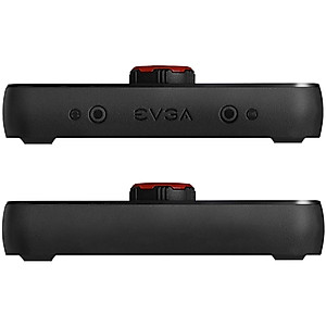 EVGA XR1 Pro Capture Card, 1440p/4K HDR Capture/Pass Through, Certified for OBS, USB 3.1, ARGB, Audio Mixer, PC, PS5, PS4, Xbox Series X and S, Xbox One, Nintendo Switch, 144-U1-CB21-LR