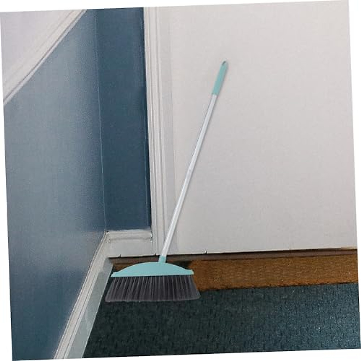 Hemoton Heavy Duty Broom with Long Handle for Home and Office Floor Cleaning Broom Durable Broom Outdoor Indoor Broom Floor Cleaning Broom