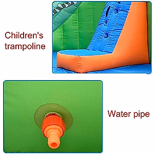 Inflatable Castle Children's Climbing Trampoline Children's Outdoor Playground Water Park Slide Naughty Castle