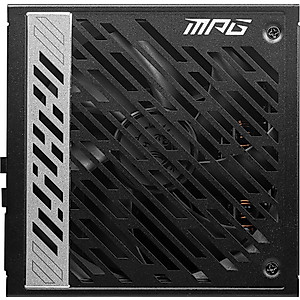 MSI MPG A1000G Gaming Power Supply - 80 Plus Gold Certified 1000W - 0% RPM Mode - Fully Modular - 100% Japanese 105°C Capacitors - Compact Size - ATX PSU