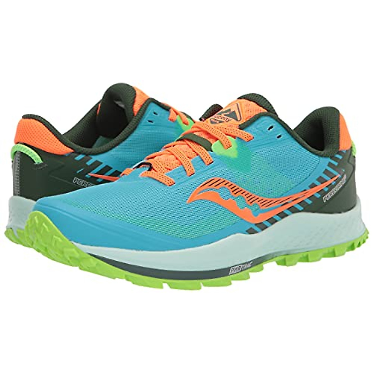 Saucony Men's Peregrine 11 Trail Running Shoe, Future Blue, 12