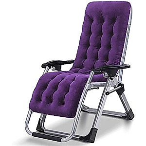 XZGDEN Lightweight Folding Deck Chair Zero Gravity Locking Patio Outdoor Lounger Chair Padded Adjustable Recliner for Outdoor Beach Patio Pool Office Multicolor Optional Sun Lounger Garden Chairs