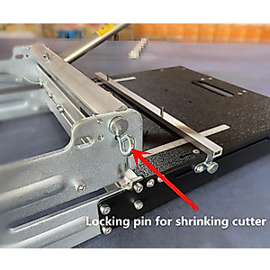 MantisTol 13" Pro SPC, LVP, LVT, WPC, RVP, VCT, PVC and Rigid Core Vinyl Flooring Cutter LVT-330; Cuts up to 5/16" (8mm) thick; Best Buy !
