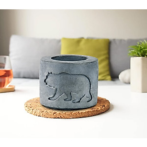 Concrete Tabletop Fire Pit Bear Table Top Fire Pit Bowl Tabletop Fireplace Table Top Fire Bowl Mini Fireplace Table Top Fire