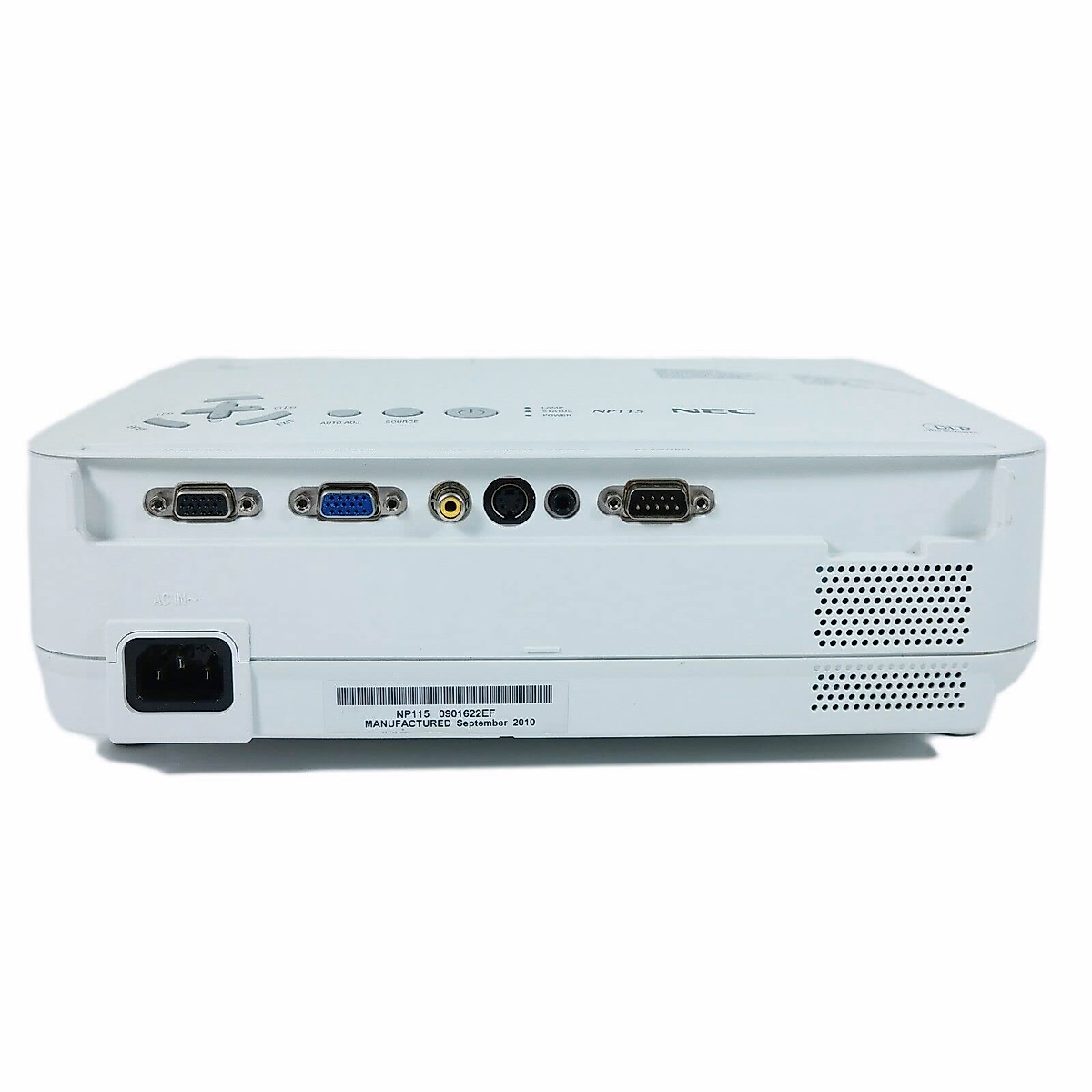 NEC NP115 - 2500-lumen Brilliant Color DLP 3D-Ready Mobile Projector