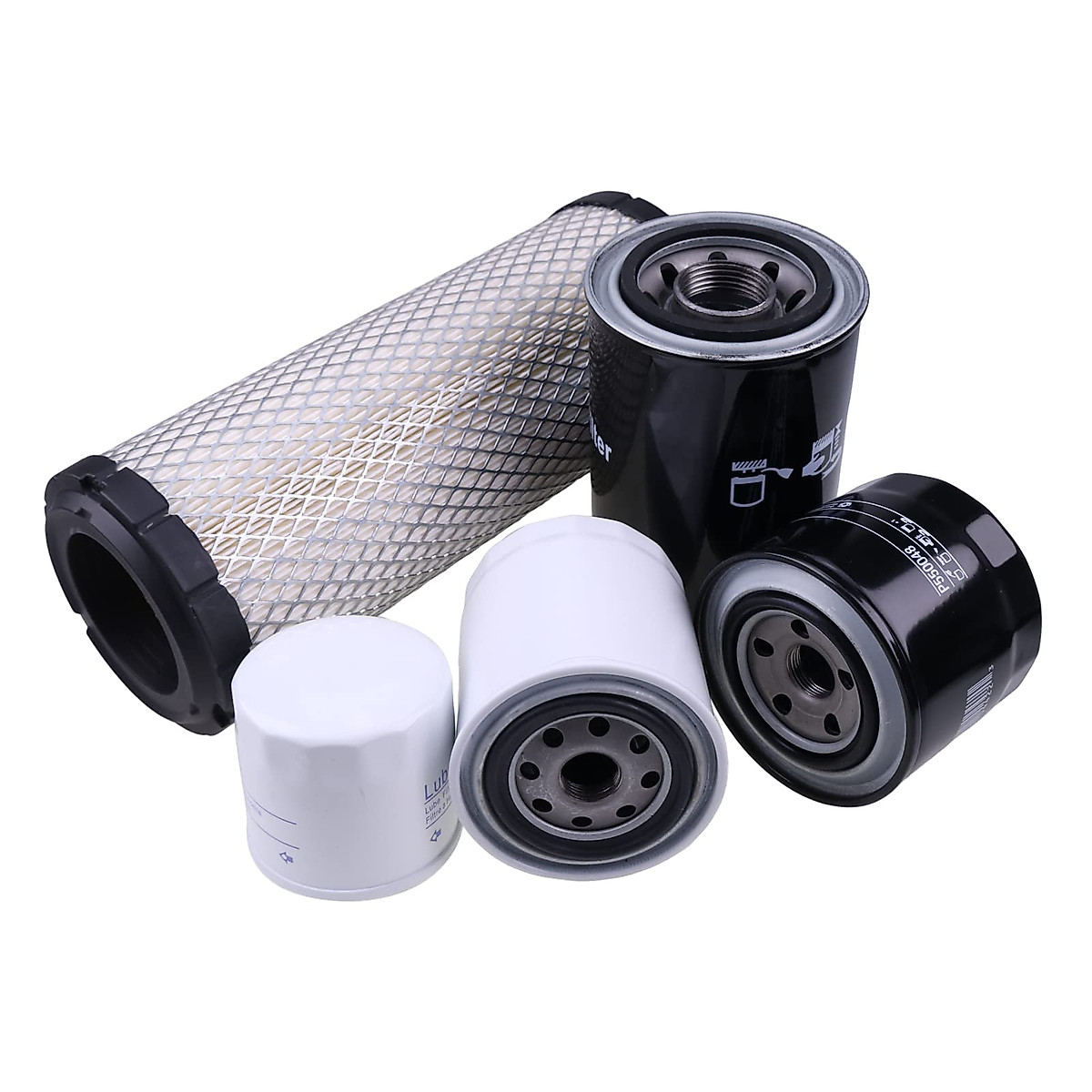 Solarhome New Filter Kit LVA21128 M806419 MIU800645 M131802 Compatible with John Deere 3032E 3036E 3038E-(5PCS)