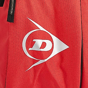 Dunlop Sports 2021 CX Club 6-Racket Tennis Bag, Black/Red