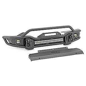 Rough Country Tubular Front Bumper for 07-24 Jeep Gladiator JT/JK & JL - 10647