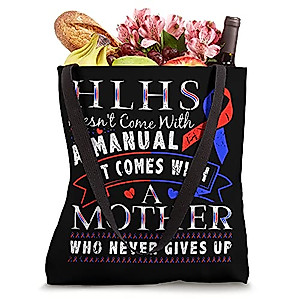 HLHS Awareness Hypoplastic Left Heart Syndrome Mother Tote Bag