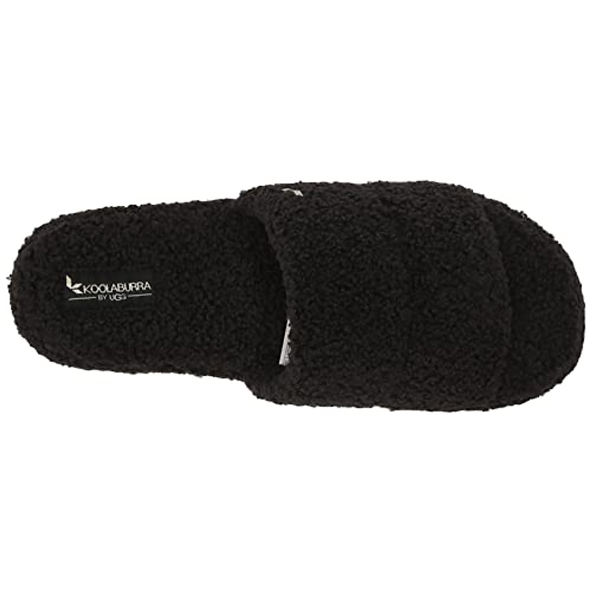 Koolaburra by UGG Women's PEACHEE Slide Slipper, Black, 8