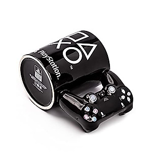 PlayStation Mug Gaming Remote Controller Handle 16oz Cup Game Gift