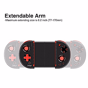 ipega-PG-9087S Wireless Game Controller Mobile phone Gamepad Joystick for Samsung Galaxy S23,S22,S21/Note20,10/oppo/vivo/one plus/LG/Android Smartphone/tablet (Android 6.0 and above）