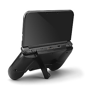 TNP New Nintendo 3DS XL Hand Grip - Protective Cover Skin Controller Grip Case Ergonomic Comfort Anti Slip Handle Console Grip with Kick-Stand for New Nintendo 3DS XL LL 2015 Model