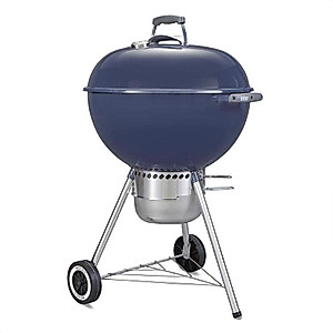 Weber 22 in. Original Kettle Charcoal Grill Indigo Blue - Total Qty: 1
