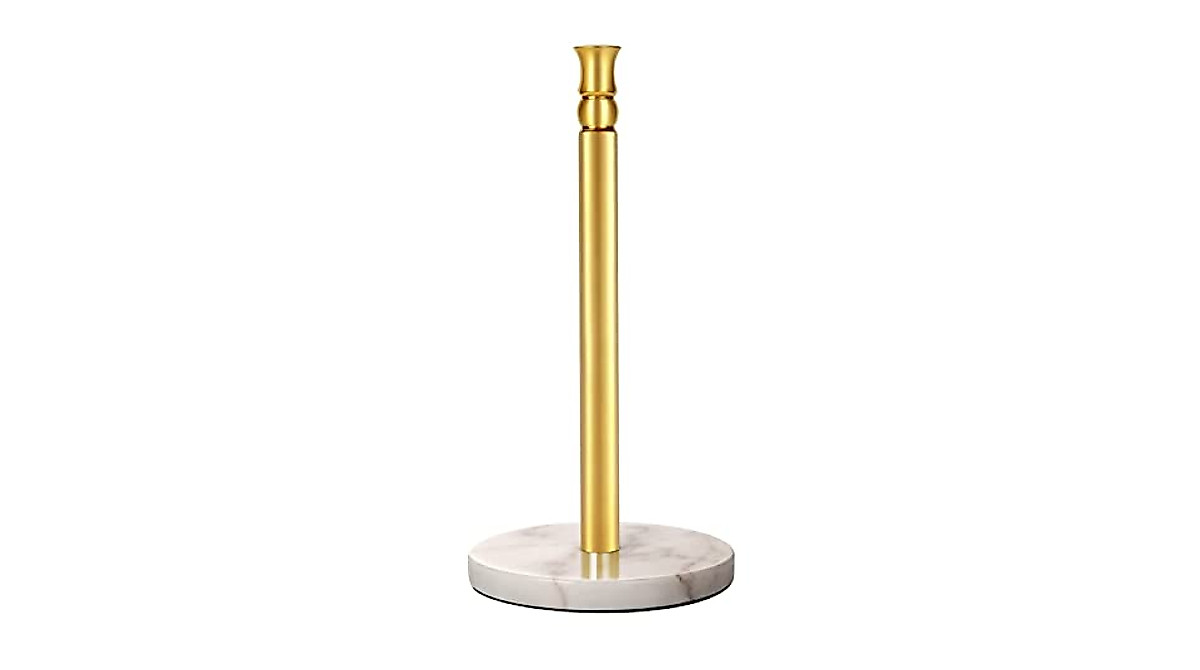 Siwil One-Handed Paper Towel Holder with Marble Base