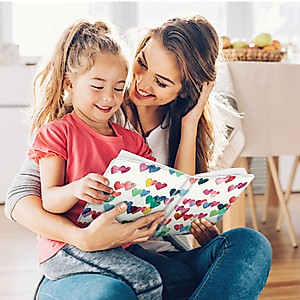 Fintie Mini Photo Album for 3-Inch Film - Photo Album for Fujifilm Instax Mini 12/11/Mini 40/Mini EVO/LiPlay/Mini Link Printer, Canon Ivy CLIQ, Kodak Instant Print Camera, 256 Pockets, Raining Hearts