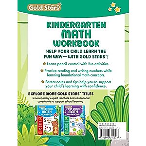 Kindergarten Math Workbook Ages 5 to 6: 75+ Activities Addition & Subtraction, Counting and Writing Numbers 1 to 20, Addition and Subtraction, ... Numbers, Count by 2s & More (Common Core)