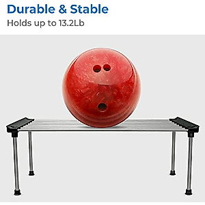 Carrotez Stackable 2 Pack Pantry Cabinet Organizer, Pantry Organization and Storage, Cabinet organizers and Storage, Pantry Storage Shelf Organizer, Kitchen Cabinet Organizer, Black 15.7 x 7.8 x 6.1"