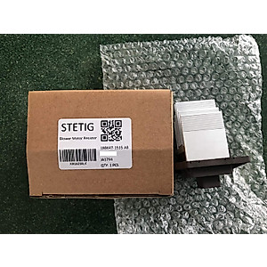 Auto Temp Control Blower Motor Resistor Fits 07-12 Elantra / 07-12 Santa Fe / 07-08 Tiburon - 07-09 Amanti Sorento Replace 4P1672 973085 RU747 20483 RU767 973-085 RU-747 972351E000 JA1794