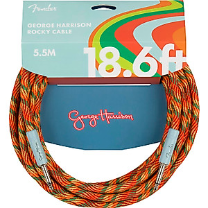 Fender George Harrison Rocky Instrument Cable, 18.6 Feet, 5.5 Meters (0990818211)