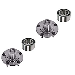 DTA 2 Front Wheel Hub Wheel Bearing Repair Kits Left Right Compatible with 2013-2019 Ford Escape; 2015-2019 Lincoln MKC