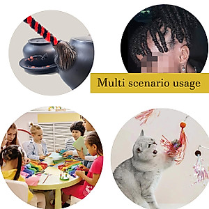 ESUOHYM 230PCS Upgraded 20 Colors Pipe Cleaners Craft Chenille Stems DIY Art Supplies Colorful Thick Fluffy Fuzzy Wire Sticks Bulk for Kids and Adults (20Colors)