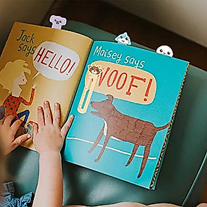 CIEMODA 90 Pieces Animals Bookmarks Cute Funny Cartoon Bookmarks Animal Theme Kid Book Mark with Scales for Kids Teen Boys Girls Students Reading Stationery Gift Ideas