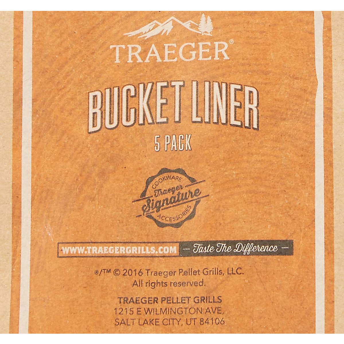 Traeger Grease Bucket Liner 5-Pack