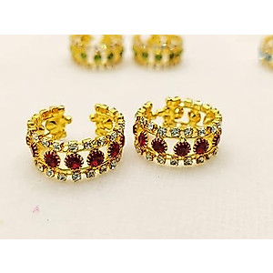 ladoo gopal kangan / bangles ladoo gopal jewelry ladoo gopal ornaments thakur ji kangan bal gopal kangan/jewelry janmashtami item janmashtmi jewelry kanha ji kangan kanha ji jewelry set of 2 size no 2
