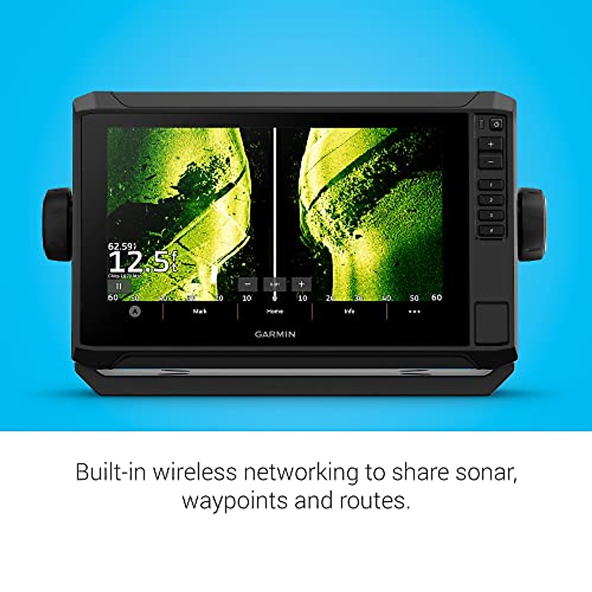 Garmin ECHOMAP UHD2 93sv with GT56 Transducer, 9" Touchscreen Chartplotter, Garmin Navionics+ U.S. Inland