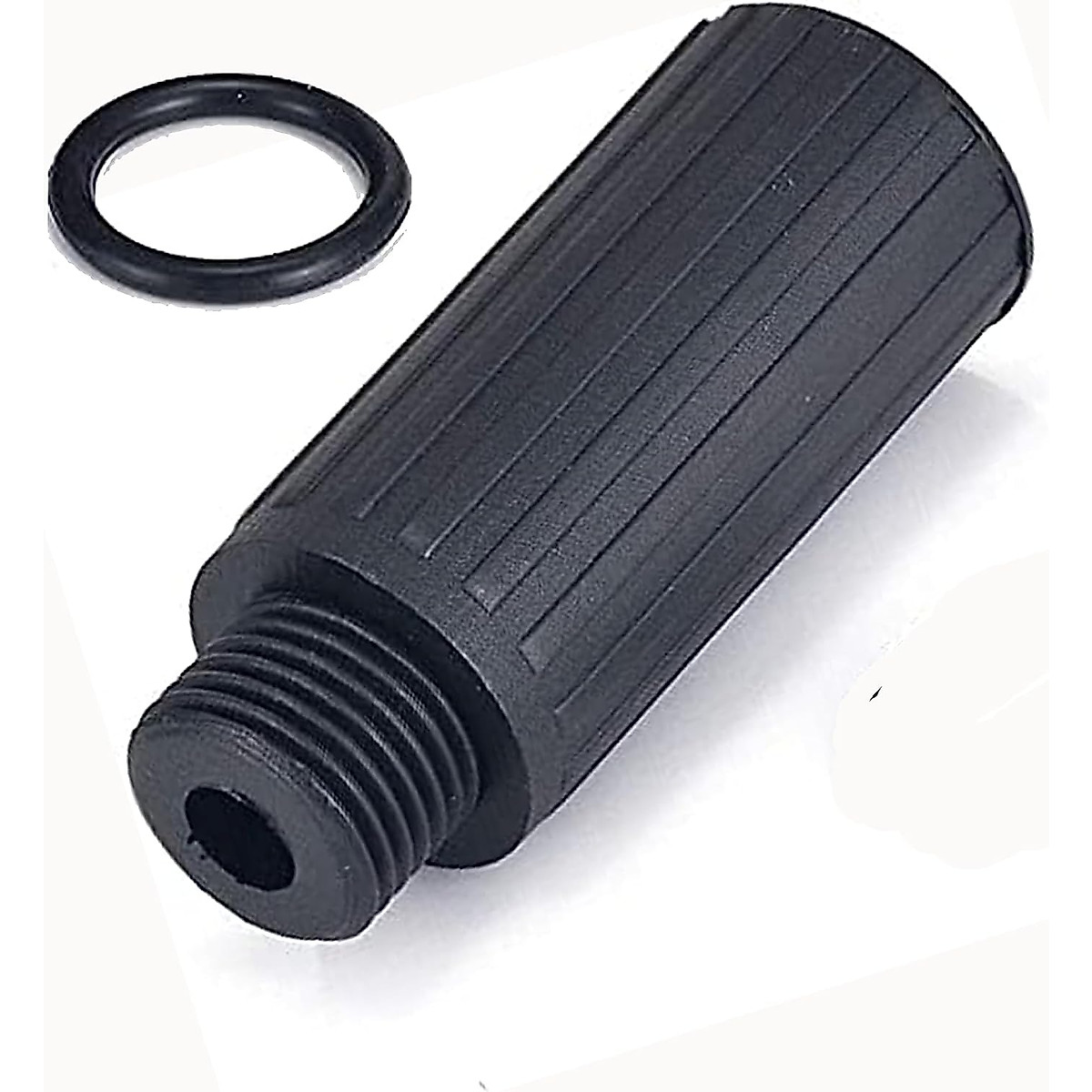 1pcs Oil Cap Plug Air Compressor Craftsman Parts For E100087 Oil fill Cap Craftsman PowermateColeman Husky Oil Replacement Parts Black Thread M15 1.50mm Accessorie