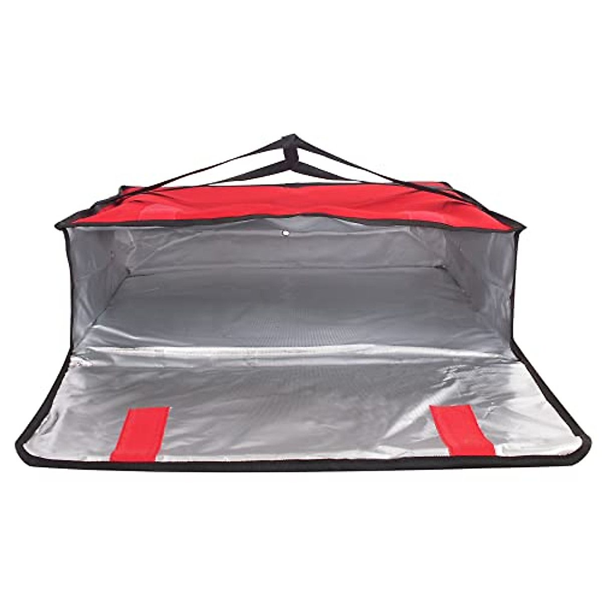 Trail maker Pizza Carrier Insulated Bags Large for Deliveries, Insulated Pizza Carrier Delivery Bag 20x20 Food Bag for Personal and Professional Use (Red)