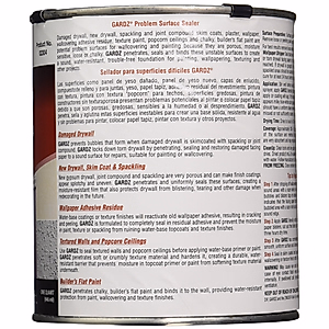 qt Zinsser 02304 Clear Zinsser, Gardz Water-Based Problem Surface Sealer