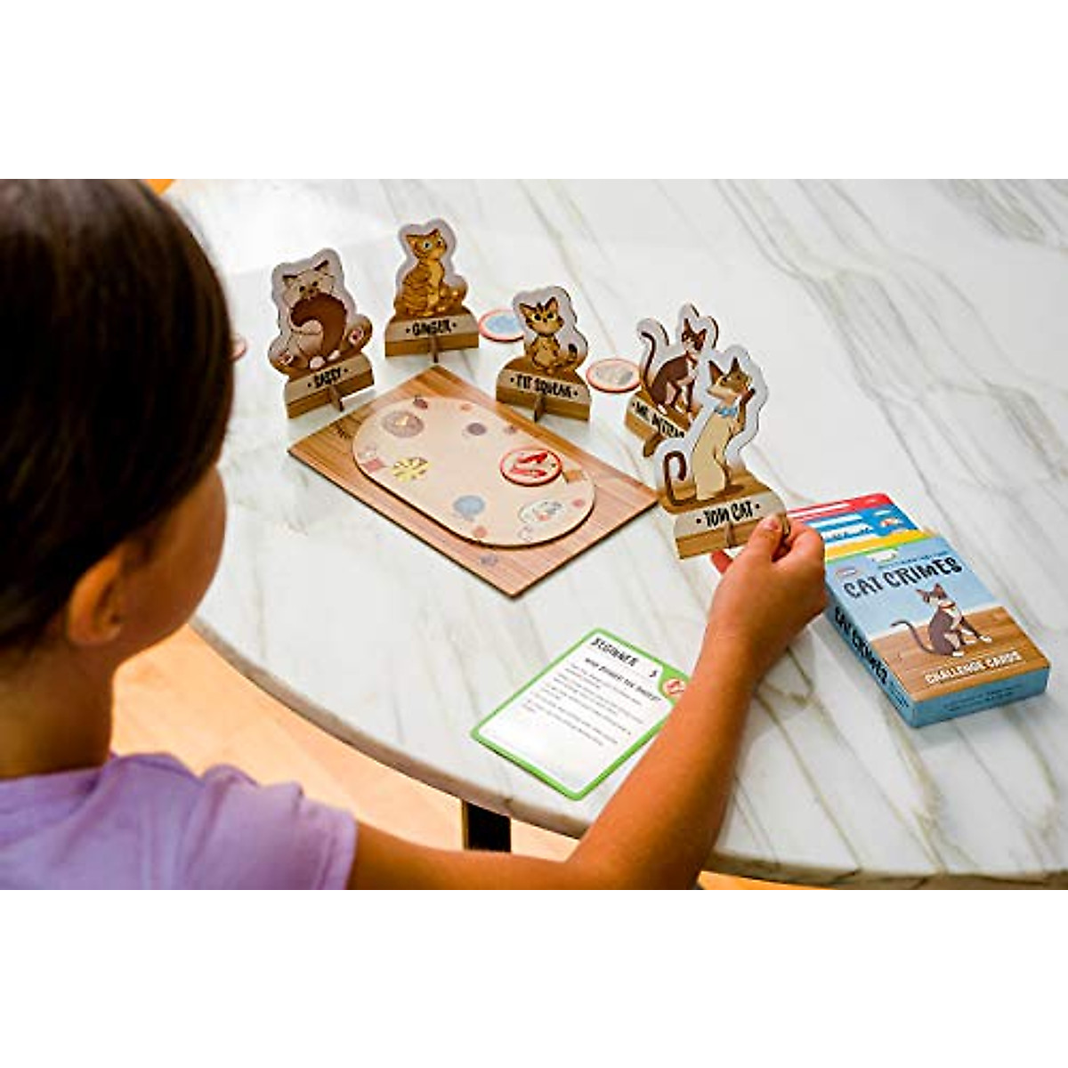 ThinkFun Cat Crimes Brainteaser - Engaging Logic Game for Kids and Adults | Develops Critical Reasoning Skills |Durable Components | Fun Cat Themed Artwork | Ideal for Ages 8+