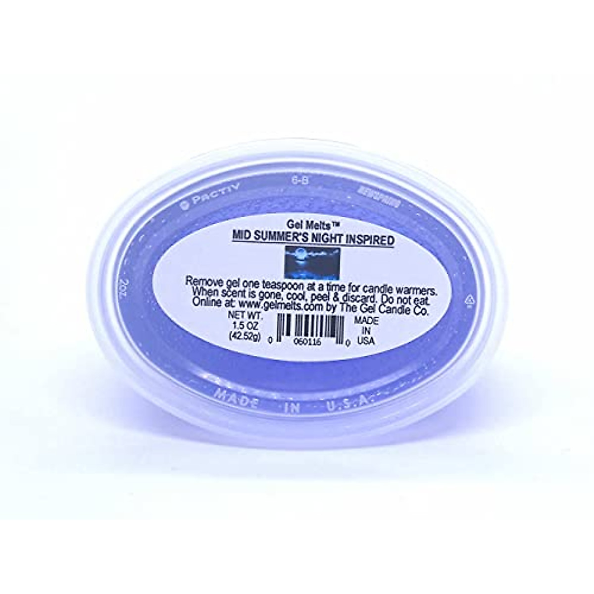 3 Pack of MID SUMMER'S NIGHT INSPIRED aroma Long Lasting Gel Melts™ gel wax for Warmers and Burners PEEL, MELT, ENJOY