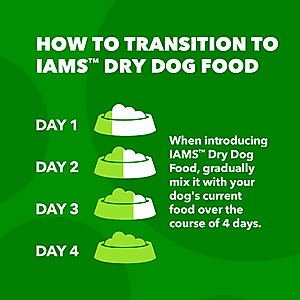 IAMS Proactive Health Minichunks Adult Dry Dog Food with Real Chicken and Whole Grains, 15 lb. Bag