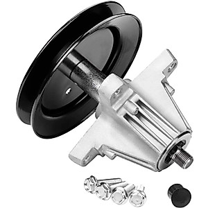 UP2WIN 918-04822B Spindle Assembly Compatible with Craftsman Cub Troy Bilt Pony Bronco 42" Mower Deck Tractor Riding Mower, Come with All The Mounting Hardware Including Threaded Bolt