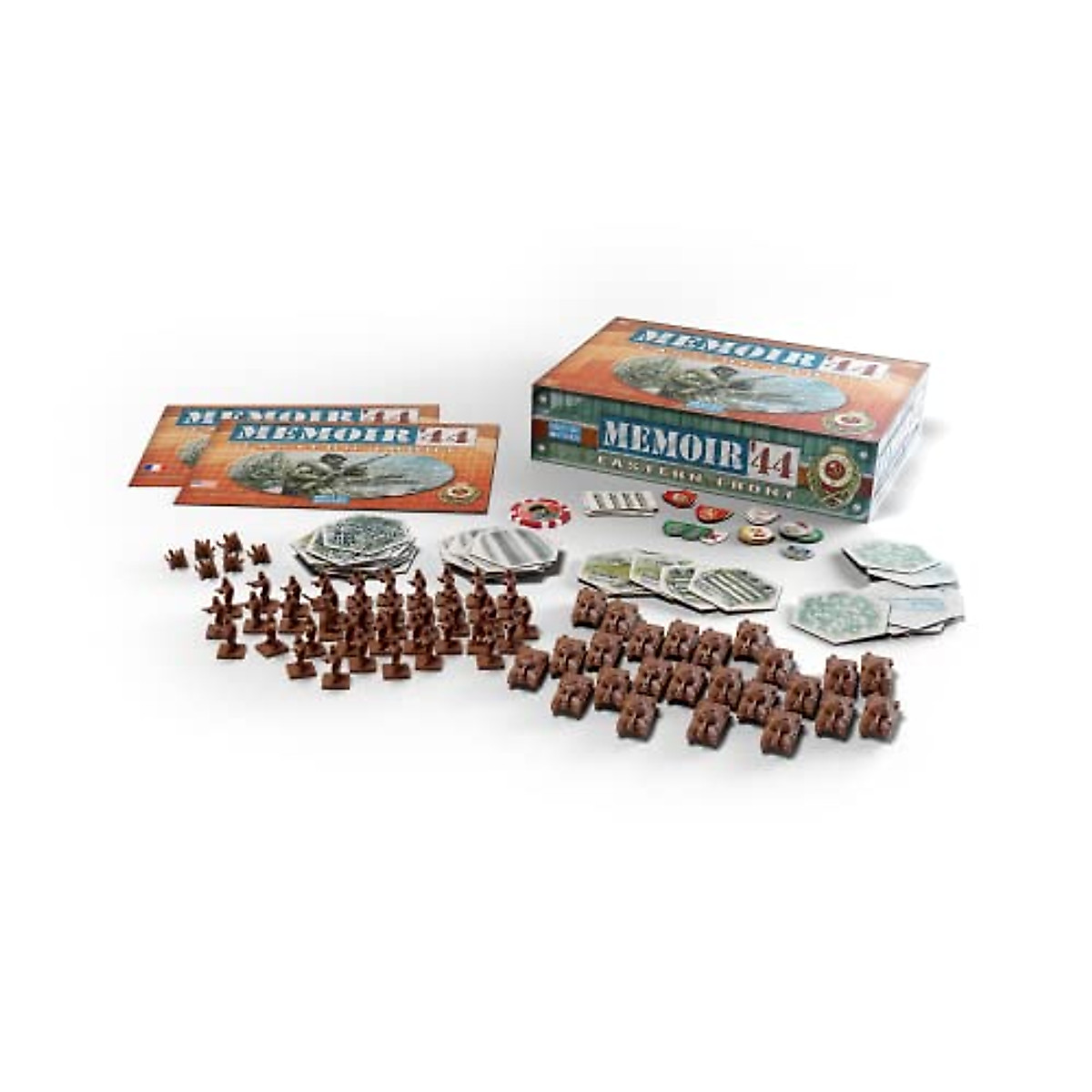 Memoir '44 Eastern Front Board Game EXPANSION - Experience Fierce WWII Battles! Strategy Game for Kids & Adults, Ages 8+, 2 Players, 30-60 Minute Playtime, Made by Days of Wonder