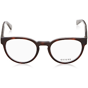 Guess GU1932 Eyeglass Frames - Dark Havana Frame, 51 mm Lens Diameter GU193251052