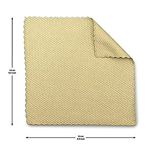 Poztiv Sliding Kitchen Counter Caddy (3 Pack). Made of Durable ABS. Countertop Storage Sliding Tray - For Blender, Toaster, Kitchen Appliances. Dishwasher Proof. Includes large 'microfibre' Cloth