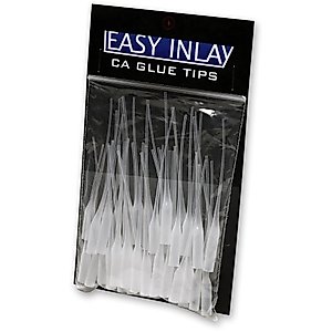 60-Pack CA Fine Applicator Glue Tips for Woodworkers, Turners, Casters, Luthiers, Professionals and Hobbyists