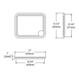 Elkay CB1713 Hardwood Cutting Board