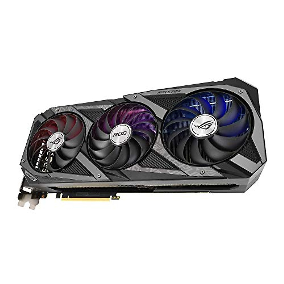ASUS ROG STRIX NVIDIA GeForce RTX 3060 Ti OC Edition Gaming Graphics Card (PCIe 4.0, 8GB GDDR6, HDMI 2.1, DisplayPort 1.4a, Axial-Tech Fan Design, 2.9-Slot, Super Alloy Power II, GPU Tweak II)