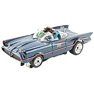 Auto World x Premium Hobbies Blue Comic Book 1966 Batman Batmobile HO Scale Slot Car CP7811