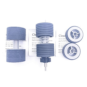 Case of 10 Pack,OKLILI PA03575-K011 PA03575-K012 PA03575-K013 Pick Roller Set Brake Roller Separator Roller Compatible with Fujitsu fi-6400 fi-6420 fi-6800 fi-7800 fi-7900