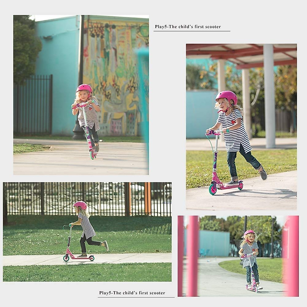 SZNWJ ygqtbc Kick Scooter for Adults, Teens | Foldable, Lightweight w/Wheel Bearings | Height-Adjustable, 220LB Max Load (Color : Blue)